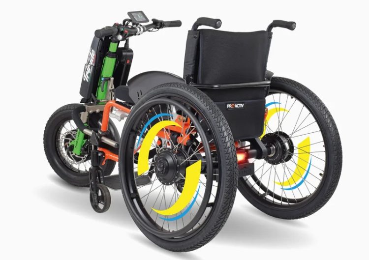 Triride MTW power trekking wheels | WOW! - The Accessible Planet