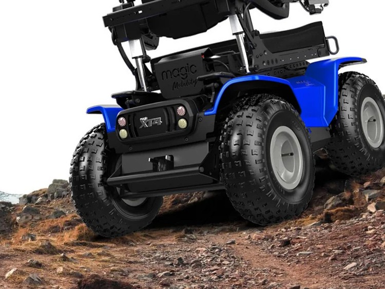 Magic Mobility XT4 All Terrain Powerchair - The Accessible Planet